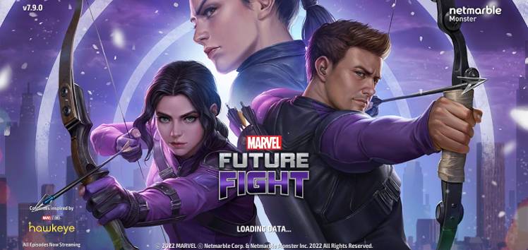 Stuck on loading data screen - MARVEL Future Fight