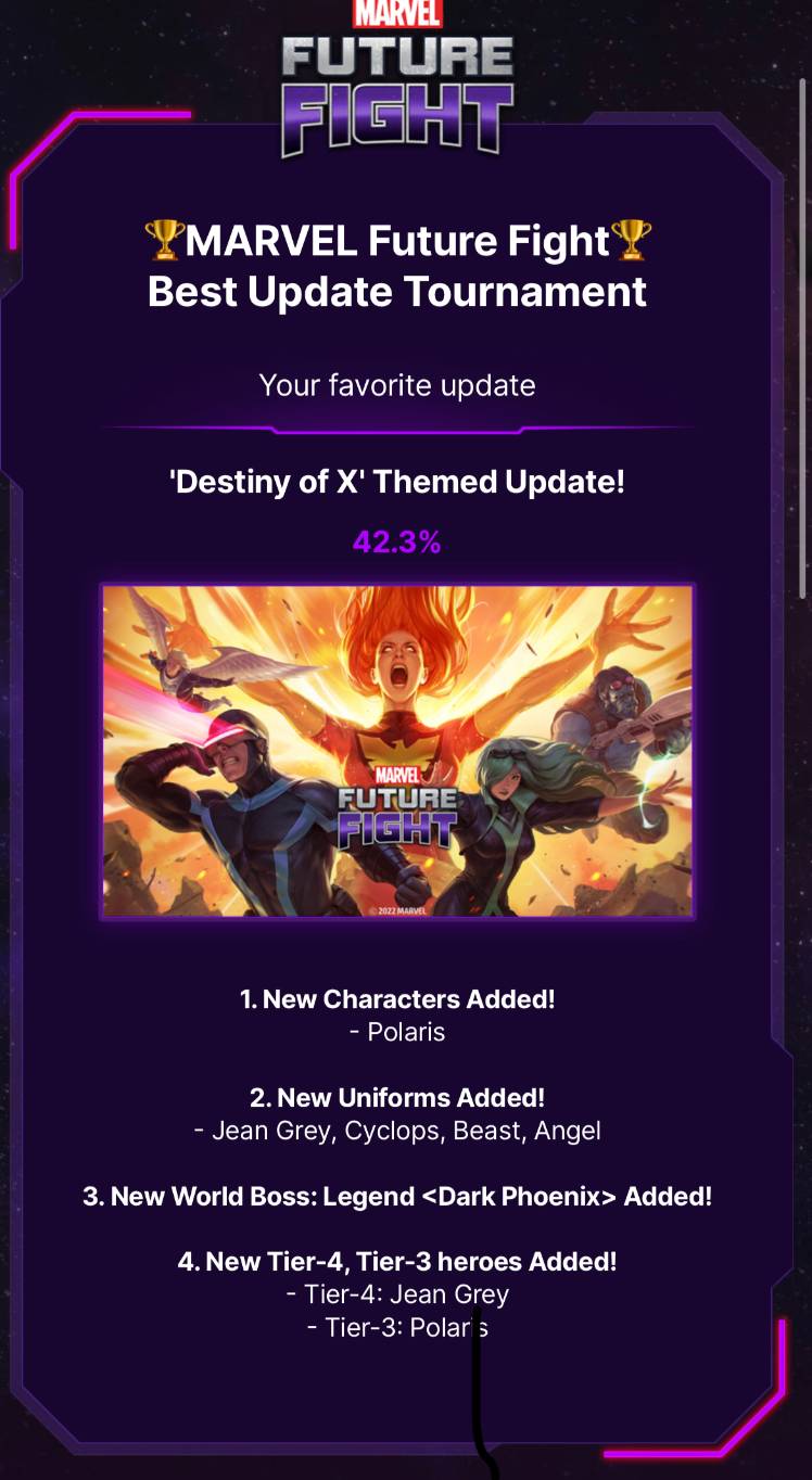 [最愛更新大對決/XuAN07911] - MARVEL Future Fight [TW]