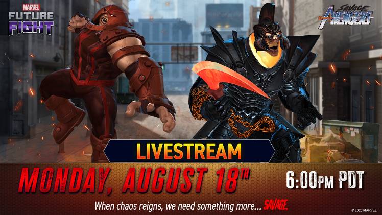 8月更新紀念直播介紹 - MARVEL Future Fight [TW]