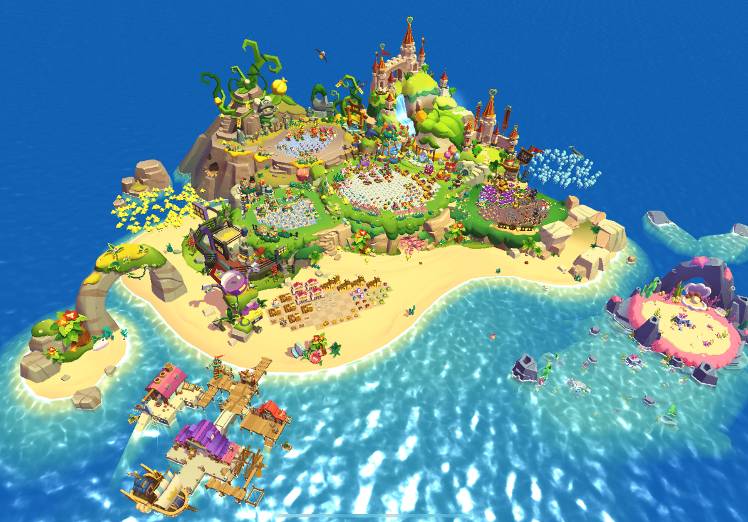 천천히 200렙 달성했어요 - Merge Fantasy Island (머지 쿵야 아일랜드)