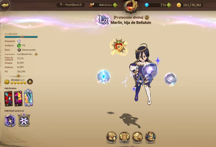 Merlin LR - The Seven Deadly Sins: Grand Cross