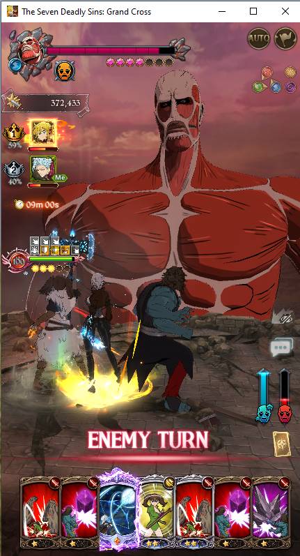 Titan vs Giants - The Seven Deadly Sins: Grand Cross