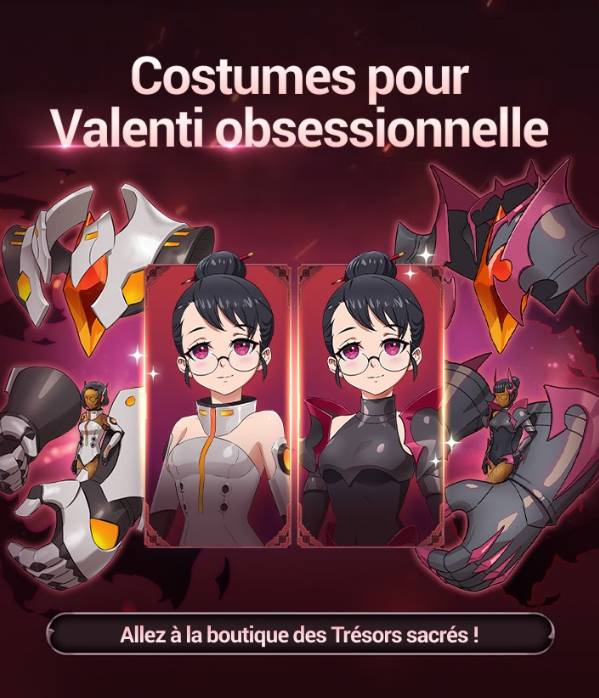 Nouveaux ensembles pour Valenti Obsessionnelle ! - The Seven Deadly ...