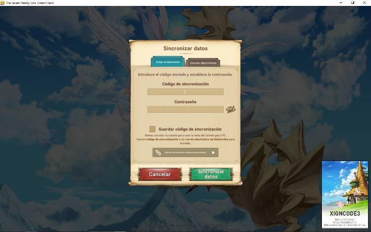 XIGNCODE3 No connect (NSSWlnit failed) - The Seven Deadly Sins: Grand Cross