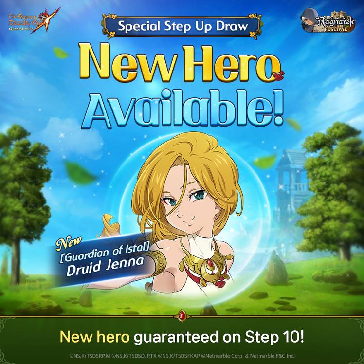 [Draw] New Hero Draw Notice - [Guardian of Istal] Druid Jenna - The ...