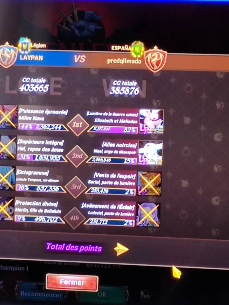 Triche - The Seven Deadly Sins: Grand Cross