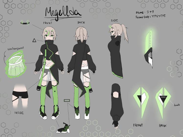 [Megellda] phantasm predator [梅凱樂達] 虛影獵食者 - The Seven Deadly Sins ...