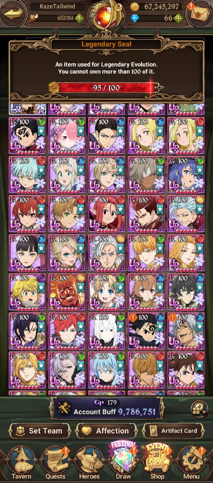 20 LR coins - The Seven Deadly Sins: Grand Cross