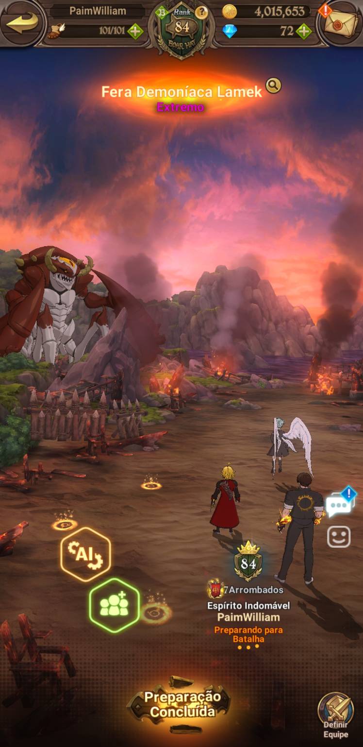 Lamek extremo sugestão time conclusão solo! - The Seven Deadly Sins ...