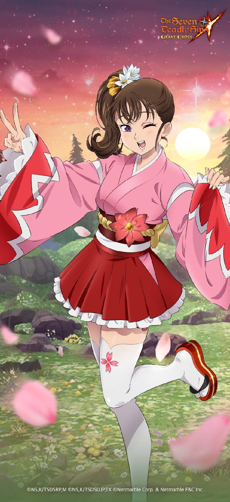 [Wallpapers] Happy New Year with 7DS! - The Seven Deadly Sins: Grand Cross