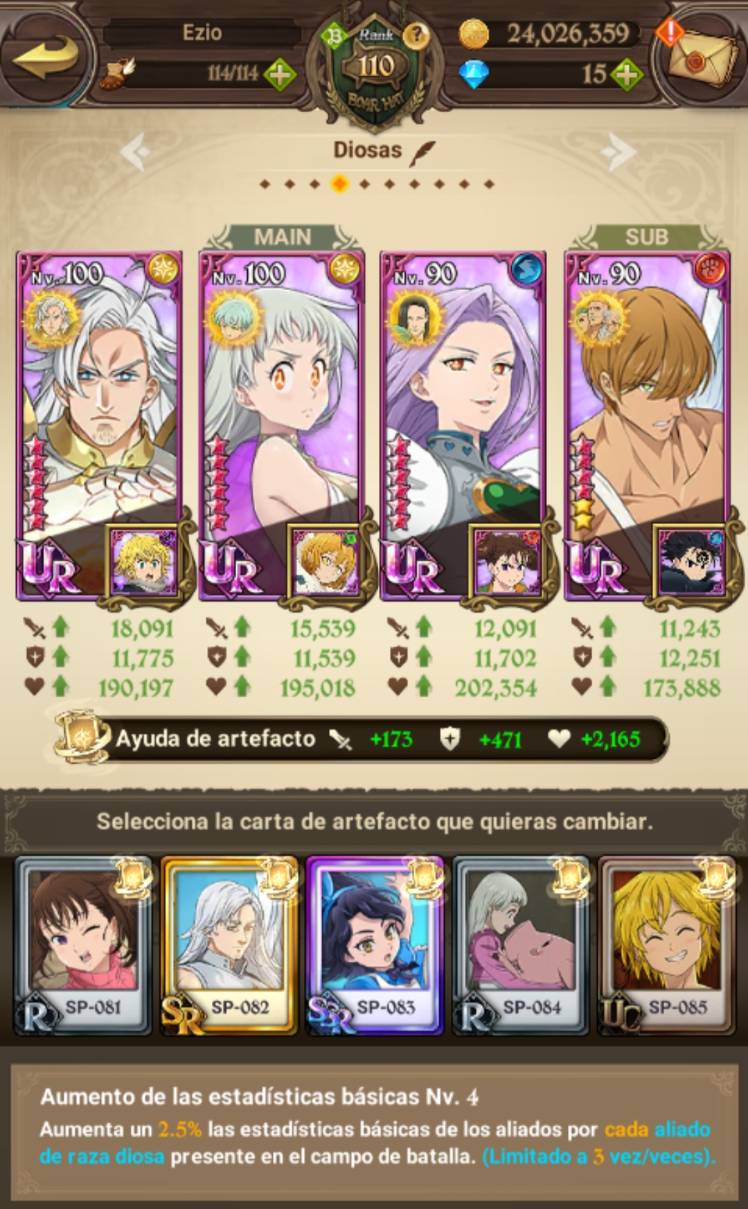 My hero arena strategy - The Seven Deadly Sins: Grand Cross