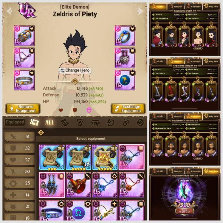 Purgatory Demon king Ext and Hell strategies and teams - The Seven ...