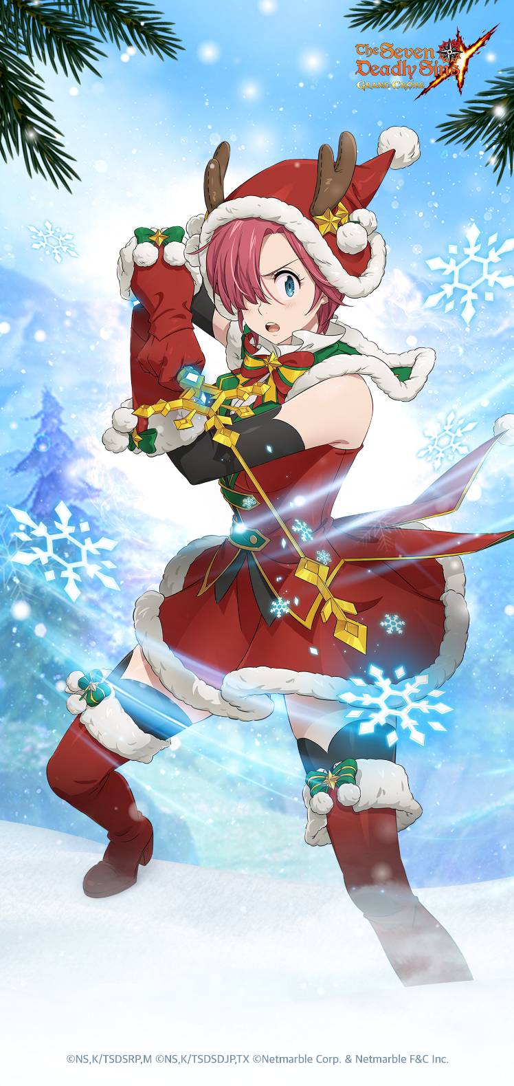 [Wallpapers] Happy Holidays with 7DS! - The Seven Deadly Sins: Grand Cross