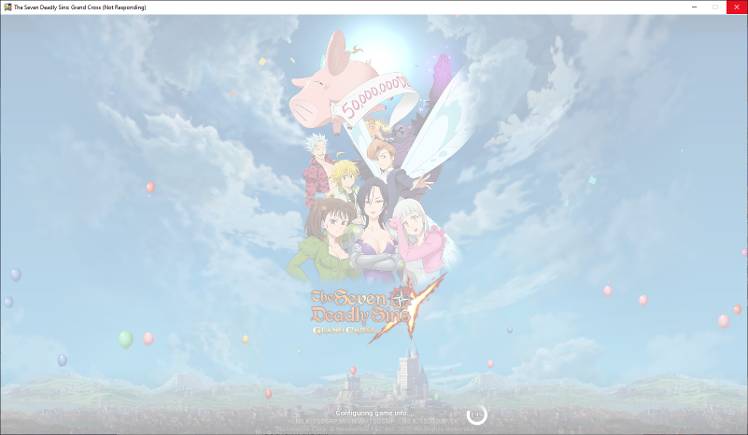 PC client freezing - The Seven Deadly Sins: Grand Cross