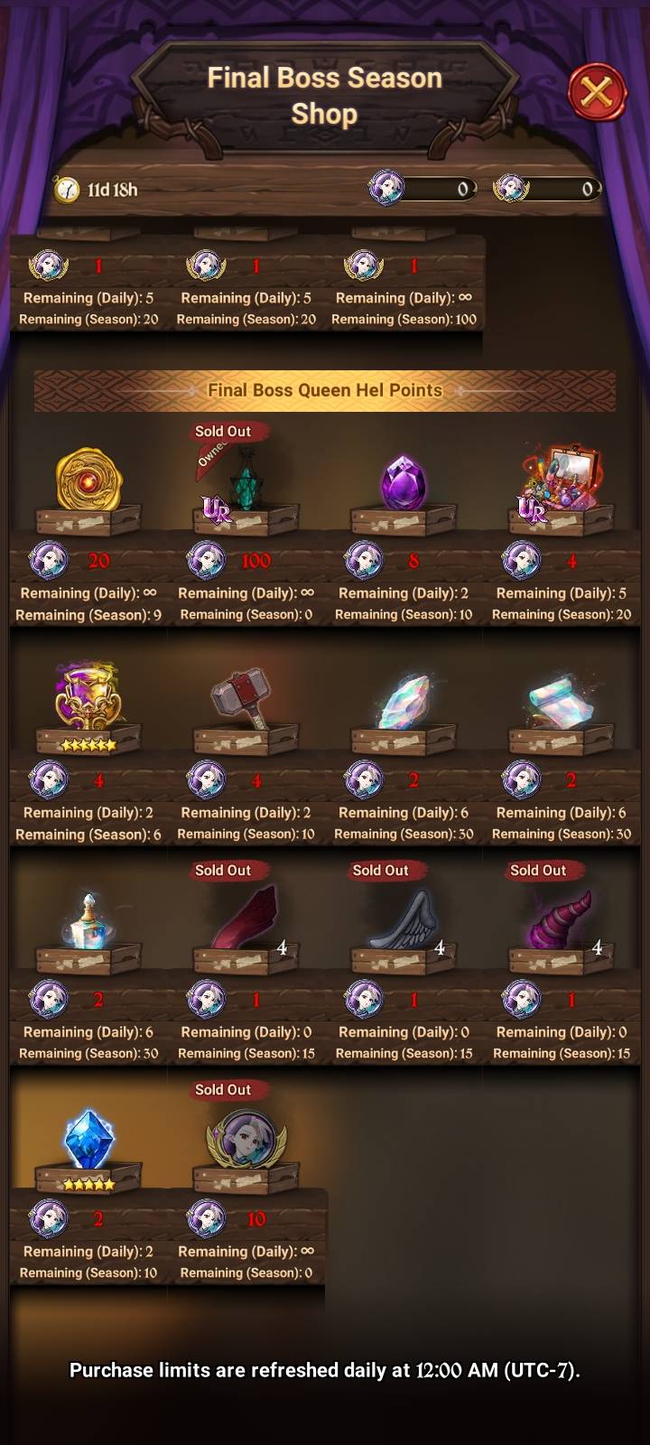 Can't find queen hell final boss hairstyle in shop. - The Seven Deadly ...