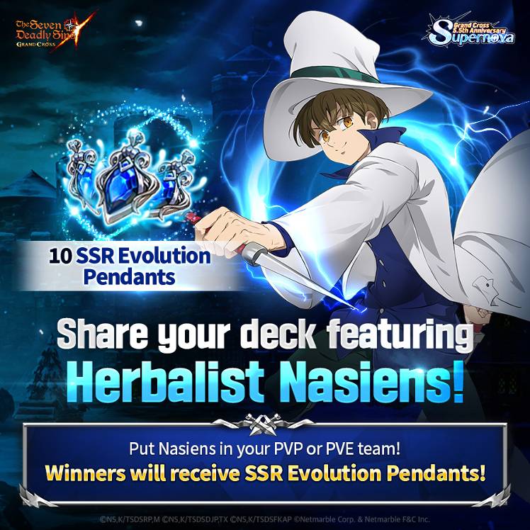 [Event] Share your deck featuring Herbalist Nasiens! (Rewarded) - The ...