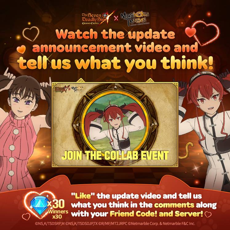 [Event] [7DS] x [Mushoku Tensei] Update Video Review (Rewarded) - The ...