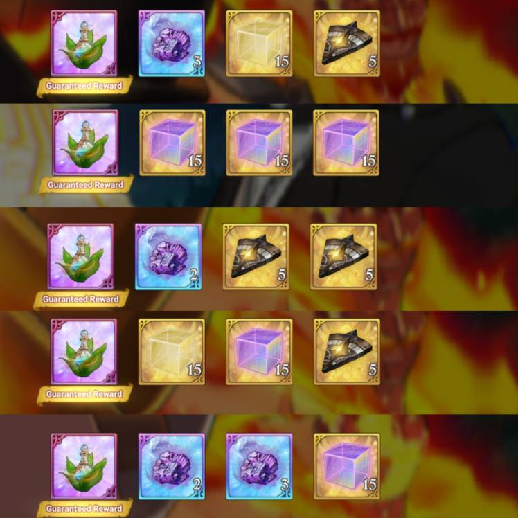 Increase drop rate for the card! - The Seven Deadly Sins: Grand Cross