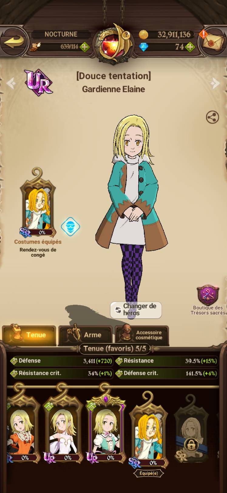 Ban and elaine New costume - The Seven Deadly Sins: Grand Cross