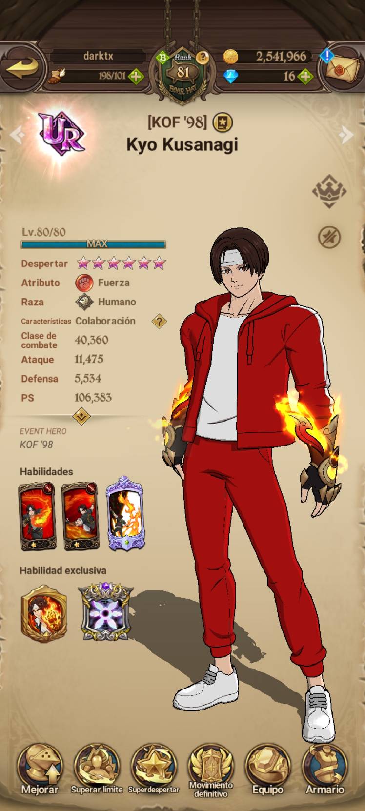 Kio reliquia - The Seven Deadly Sins: Grand Cross