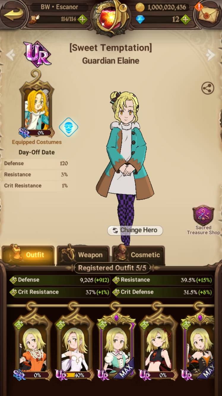 Ban & Elaine costume - The Seven Deadly Sins: Grand Cross