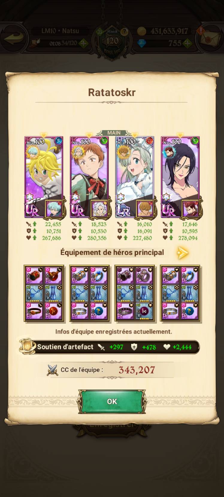 Guide Ratatosk - The Seven Deadly Sins: Grand Cross