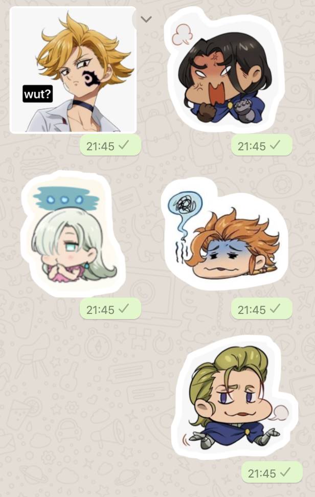 The five stages of "no Deri cards" - The Seven Deadly Sins: Grand Cross