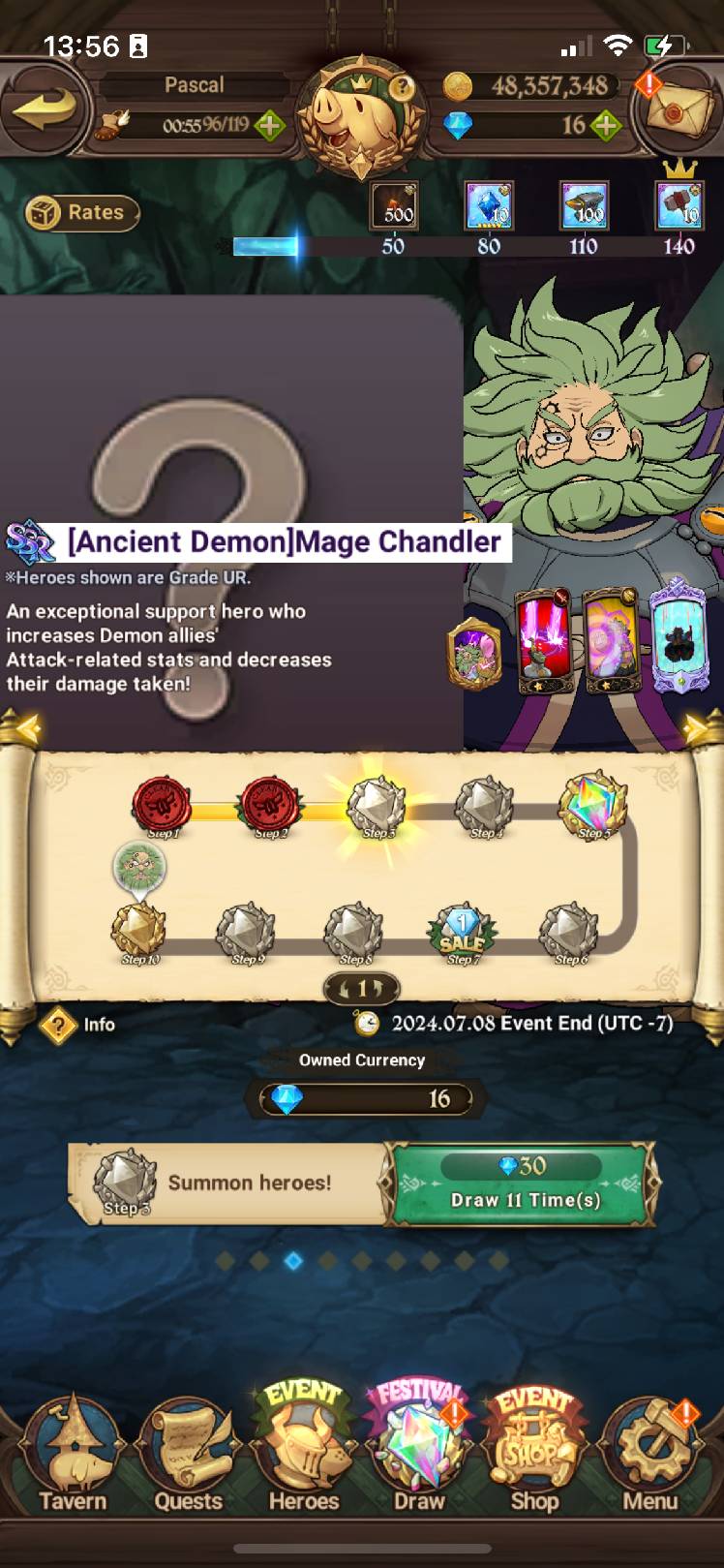 Missing Asset in [Ancient Demon] Mage Chandler Banner - The Seven ...