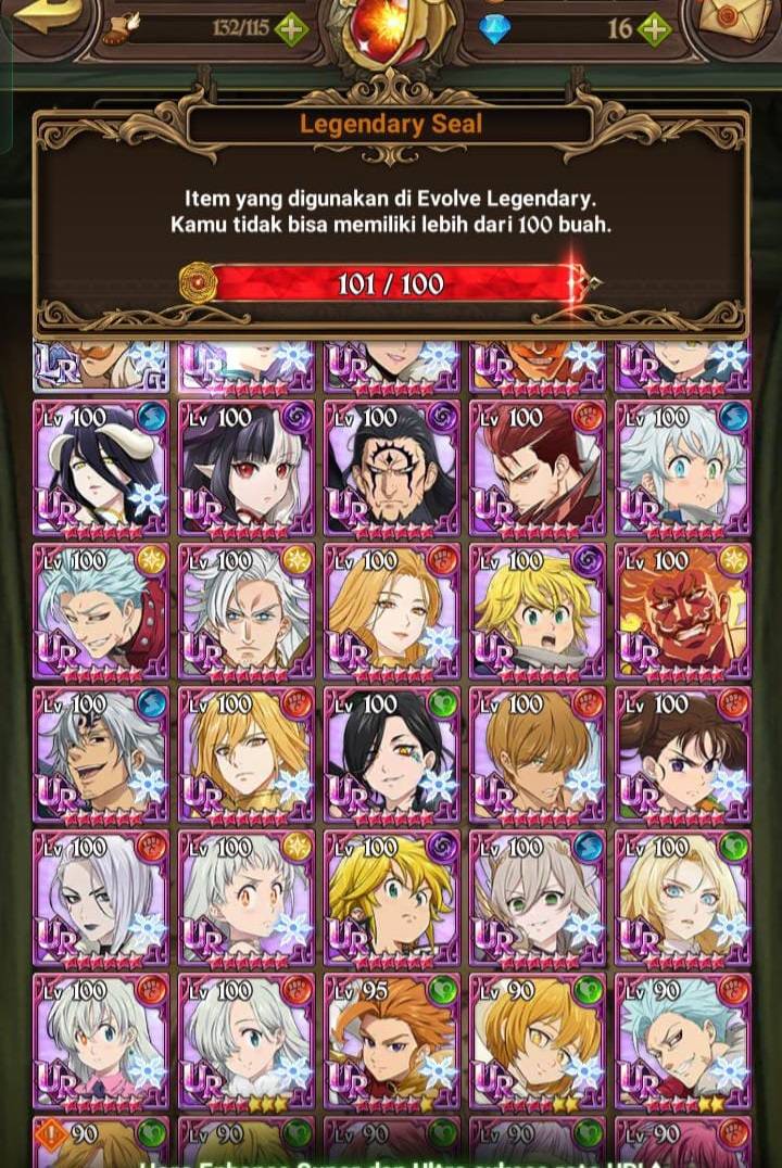 100++ LR coin - The Seven Deadly Sins: Grand Cross