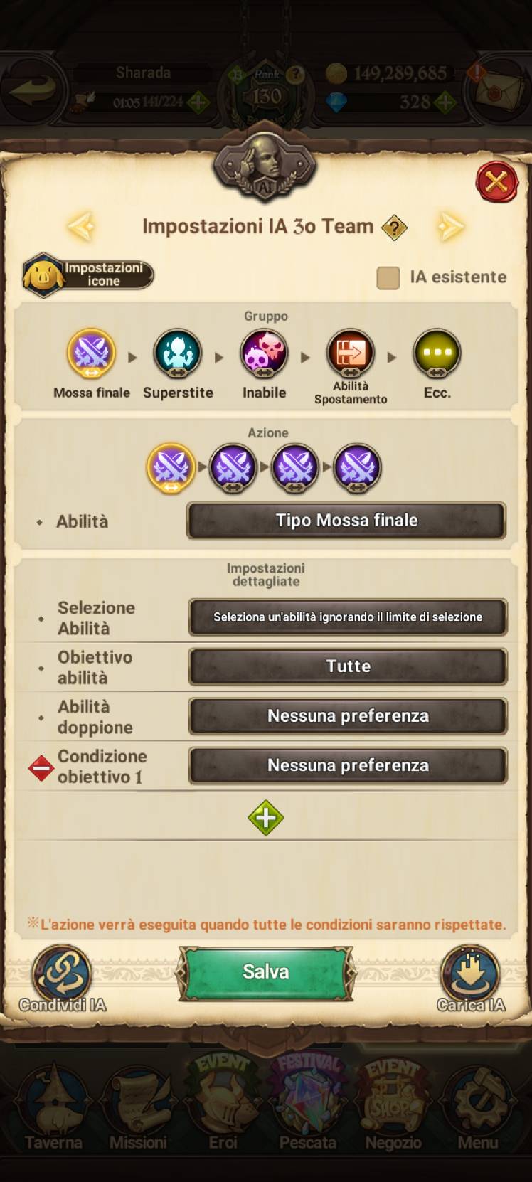 (Help) Request for Brawl AI Settings - The Seven Deadly Sins: Grand Cross