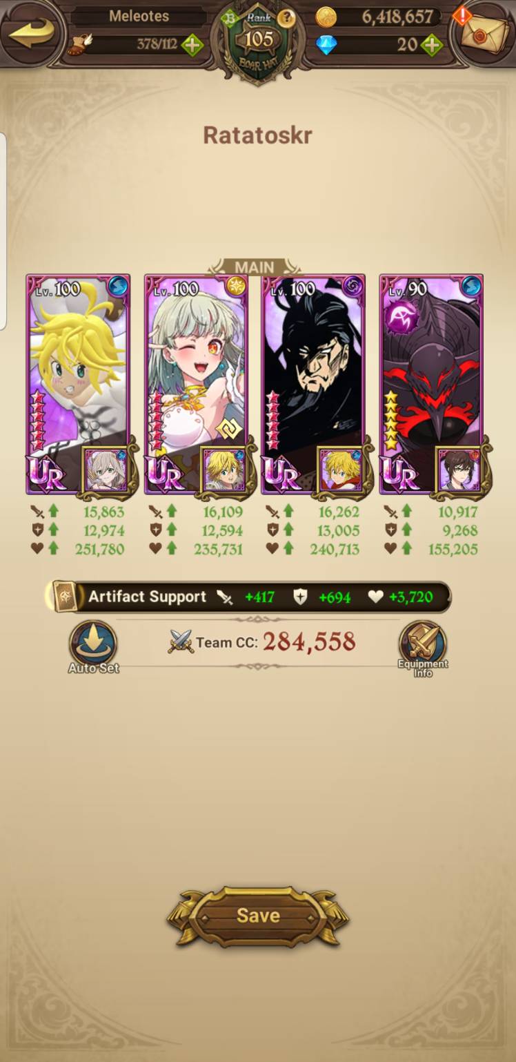 7DS - The Seven Deadly Sins: Grand Cross