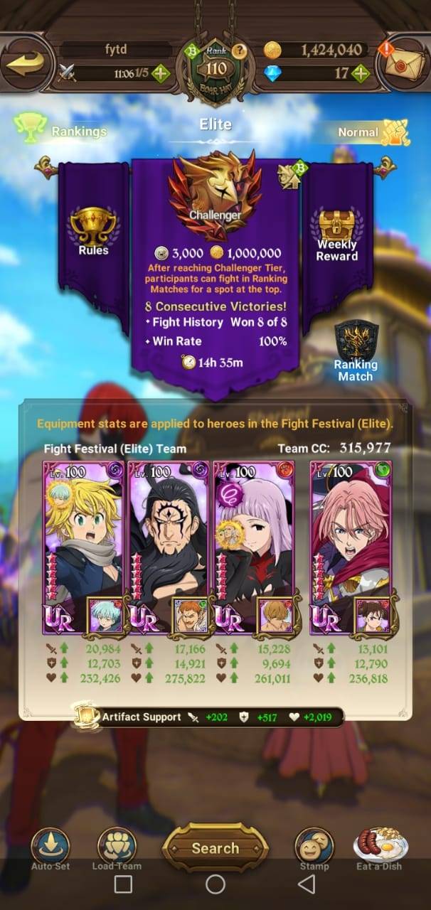 My Favorite Demon King Strategies - The Seven Deadly Sins: Grand Cross