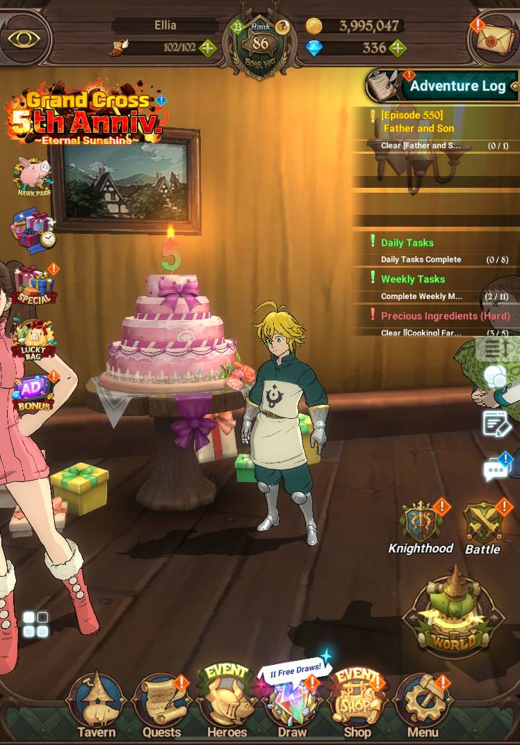 Found the 7DS" 5" - The Seven Deadly Sins: Grand Cross