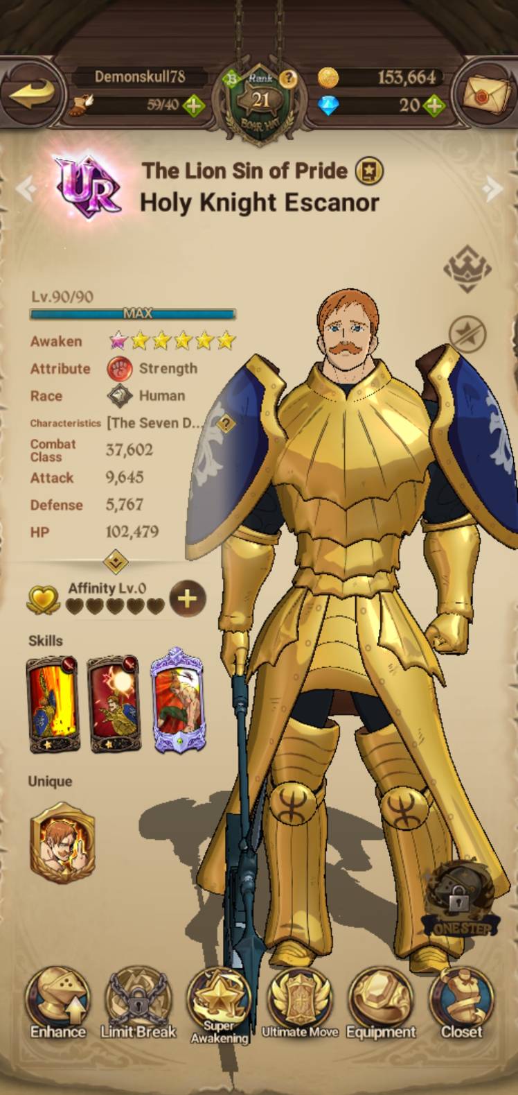 Team - The Seven Deadly Sins: Grand Cross