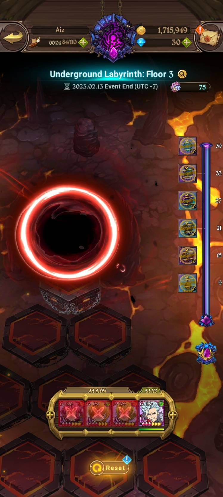 Detailed Run - The Seven Deadly Sins: Grand Cross