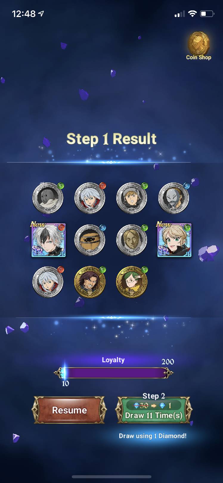 Step up draw - The Seven Deadly Sins: Grand Cross