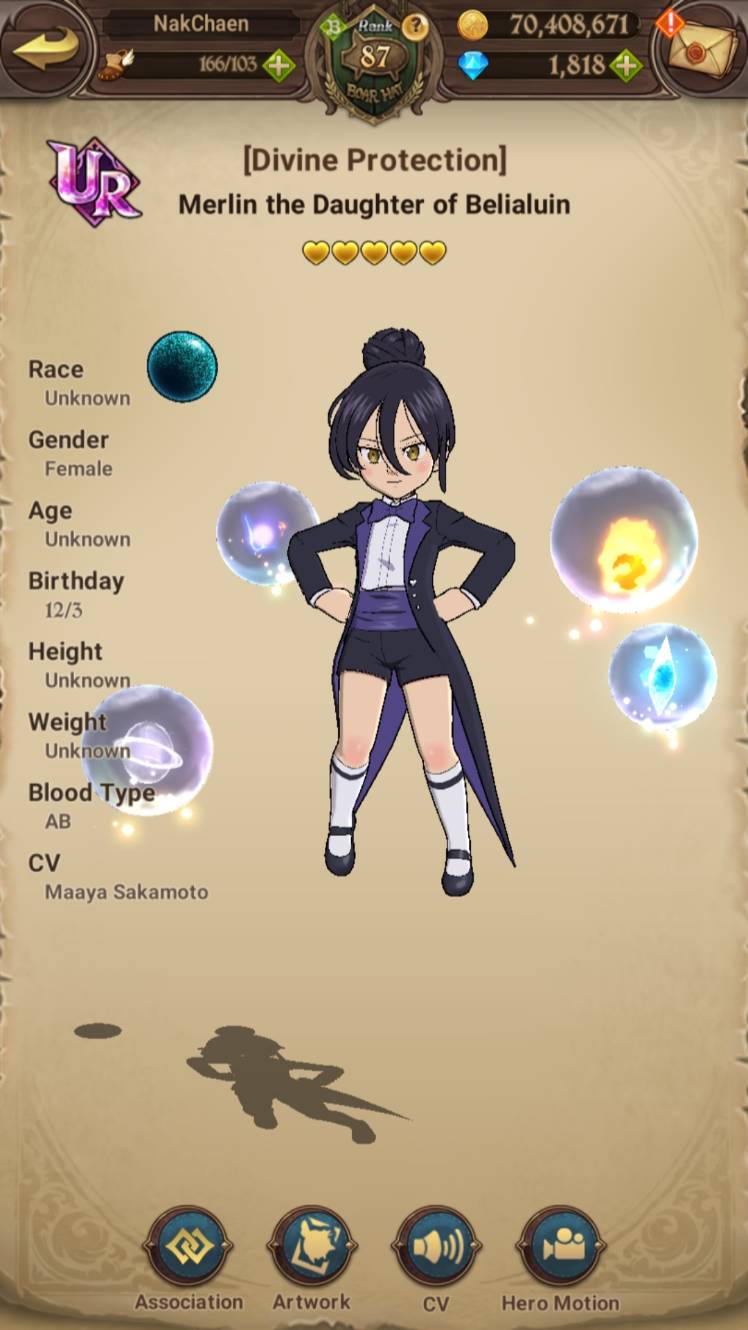 Merlin in her special costume!! 😍 - The Seven Deadly Sins: Grand Cross