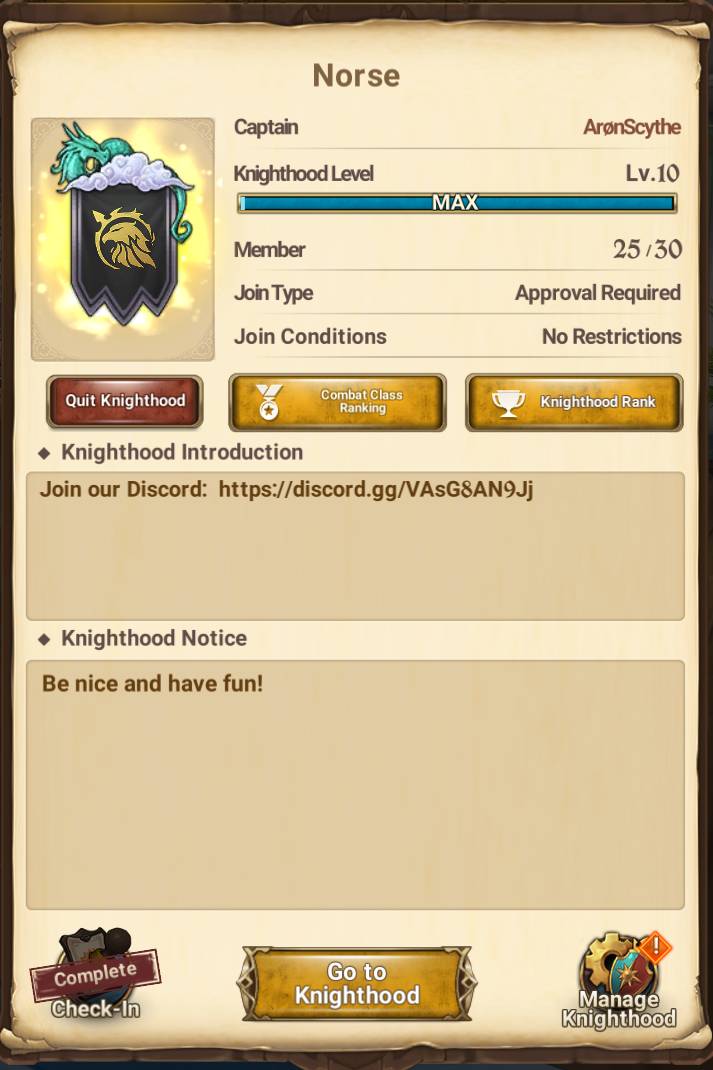 A Guild Invite You - The Seven Deadly Sins: Grand Cross