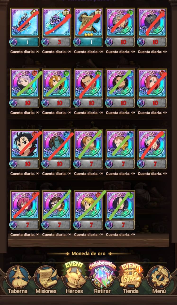 Guía para principiantes 7DS - The Seven Deadly Sins: Grand Cross