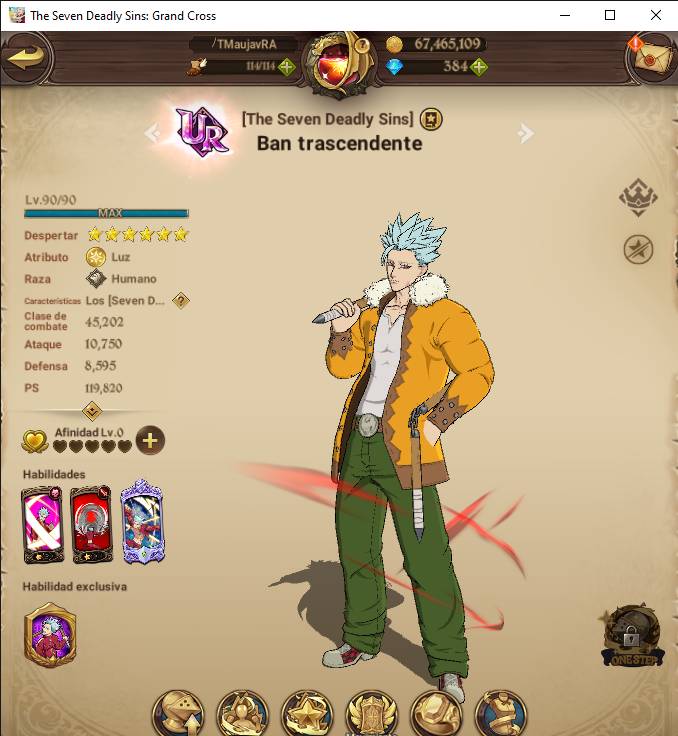 ban manga skin - The Seven Deadly Sins: Grand Cross