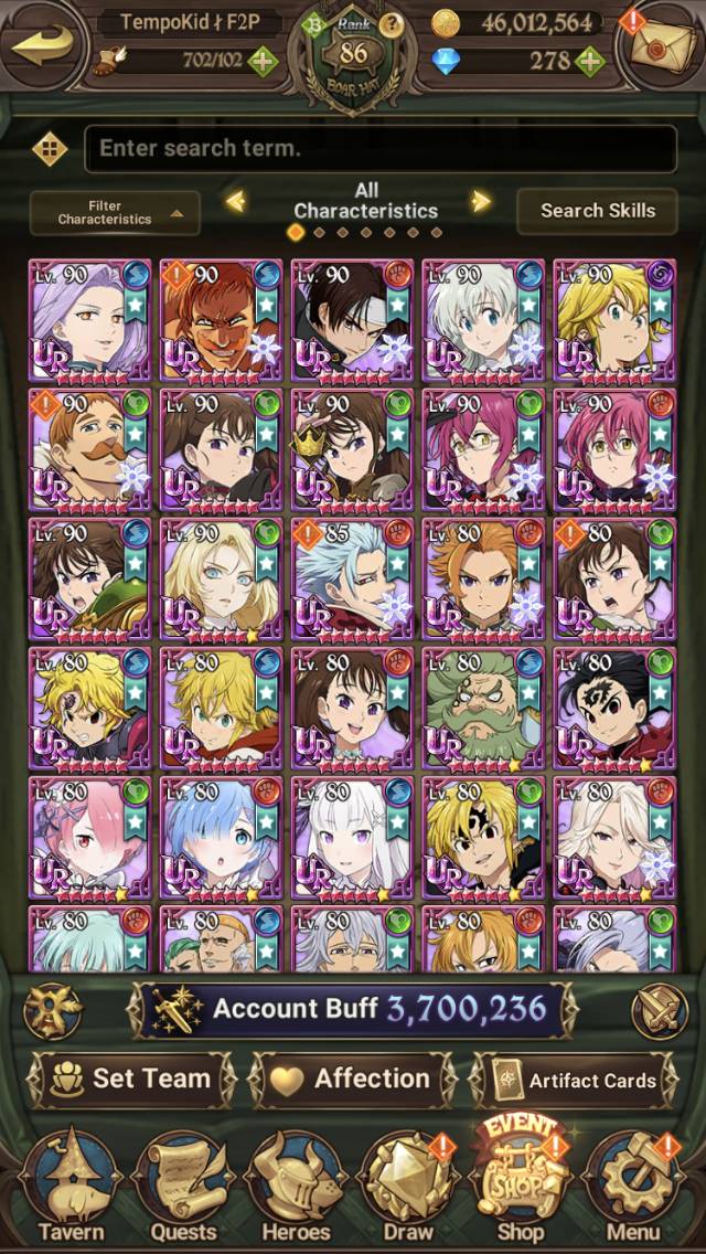 Useful team with megellda? - The Seven Deadly Sins: Grand Cross