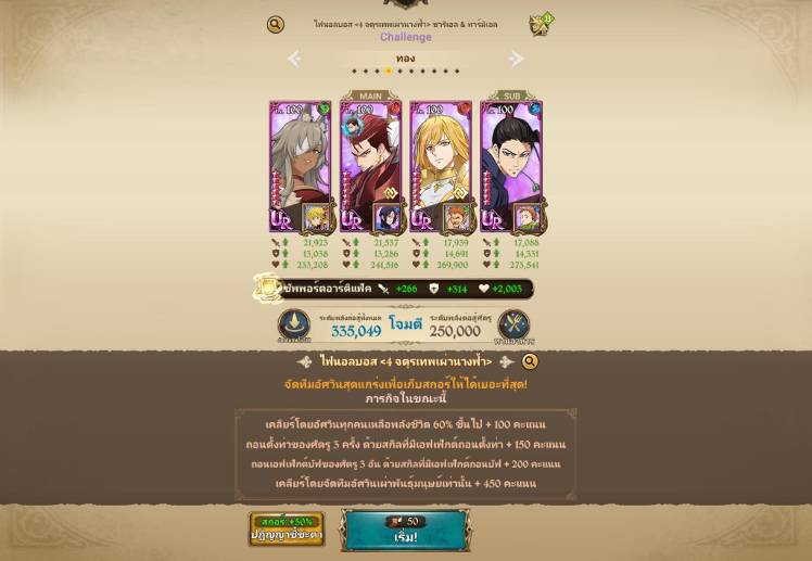 FINAL BOSS SARIEL & TARMIEL top 5% - The Seven Deadly Sins: Grand Cross