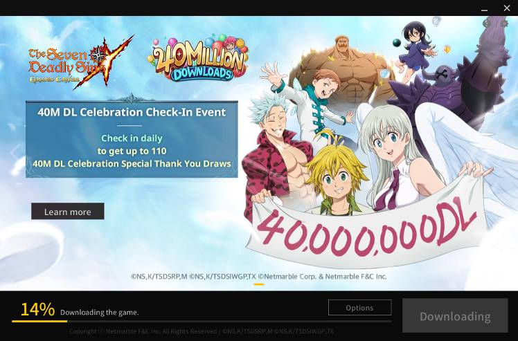Launcher 7ds para pc ayuda - The Seven Deadly Sins: Grand Cross