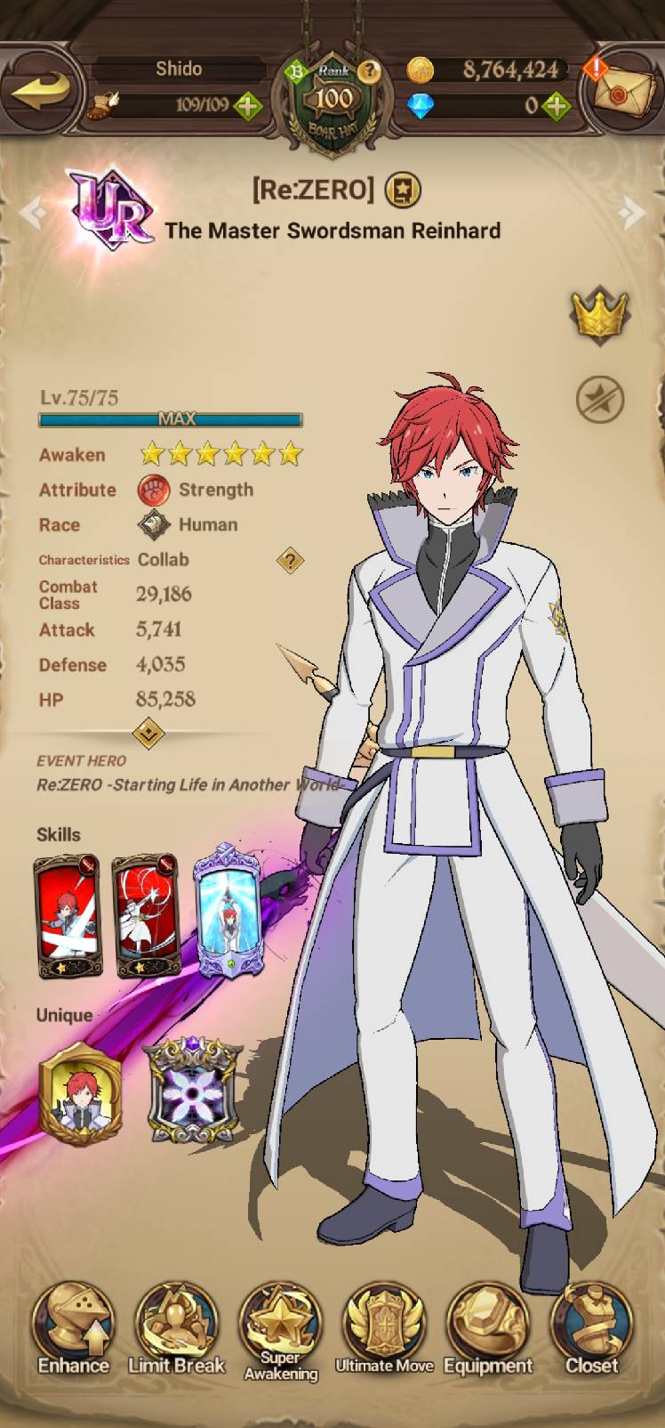 Reinhardt is good unit I just need to farm more Screenshot event btw ...