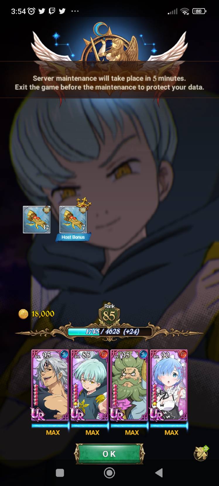 Valenti clear proof - The Seven Deadly Sins: Grand Cross