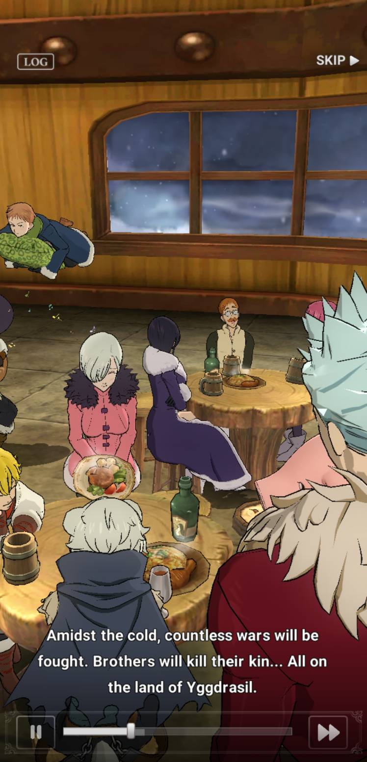 My favorite scene from Ragnarok - The Seven Deadly Sins: Grand Cross