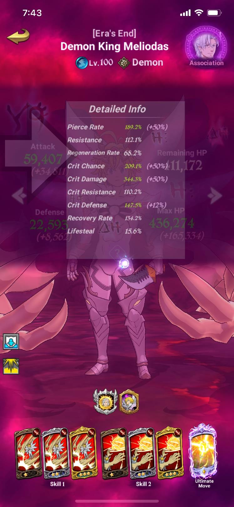 Purgatory Demon king Ext and Hell strategies and teams - The Seven ...
