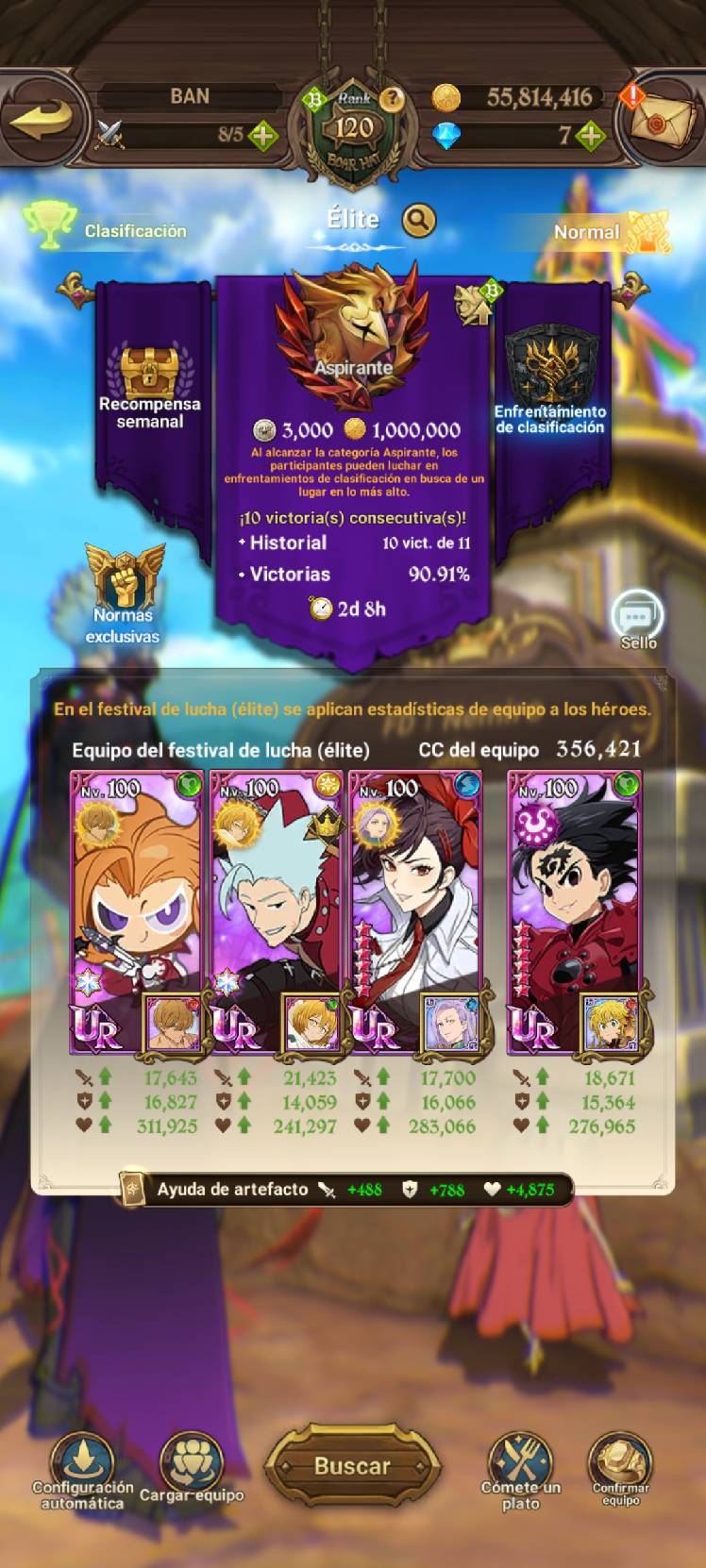 Bug Arturo and Yuri(tower of god) - The Seven Deadly Sins: Grand Cross