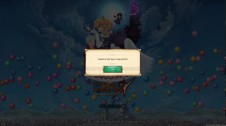 failed to link sync code 7ds asia server pc launcher - The Seven Deadly ...