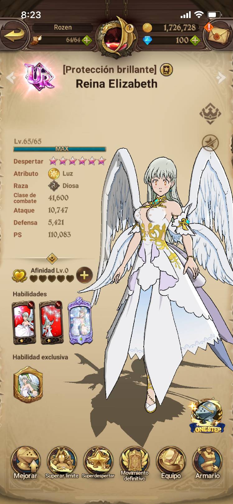 Elizabeth god - The Seven Deadly Sins: Grand Cross